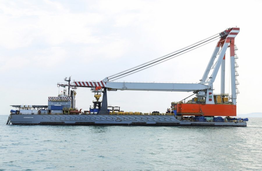 Azerbaijan - Derrick Barge - Baku Shipyard LLC